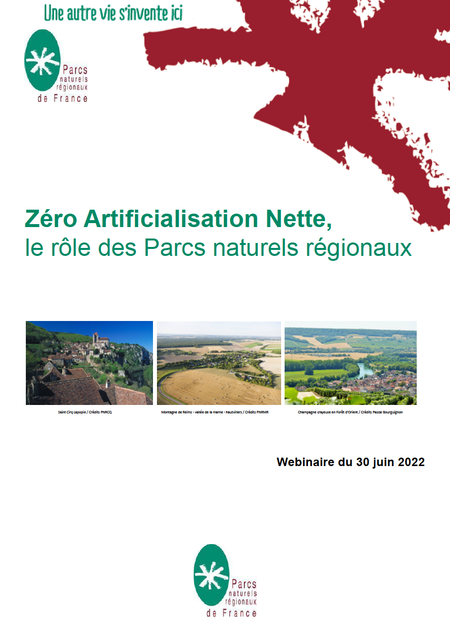 Page de couverture | Fédération des Parcs naturels régionaux