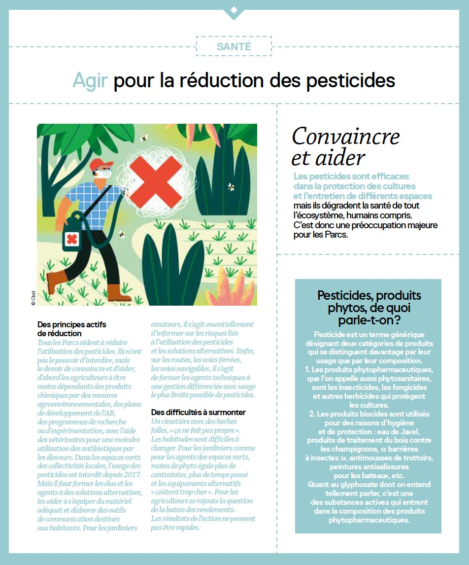 Ressources pesticides | Fédération des Parcs naturels régionaux